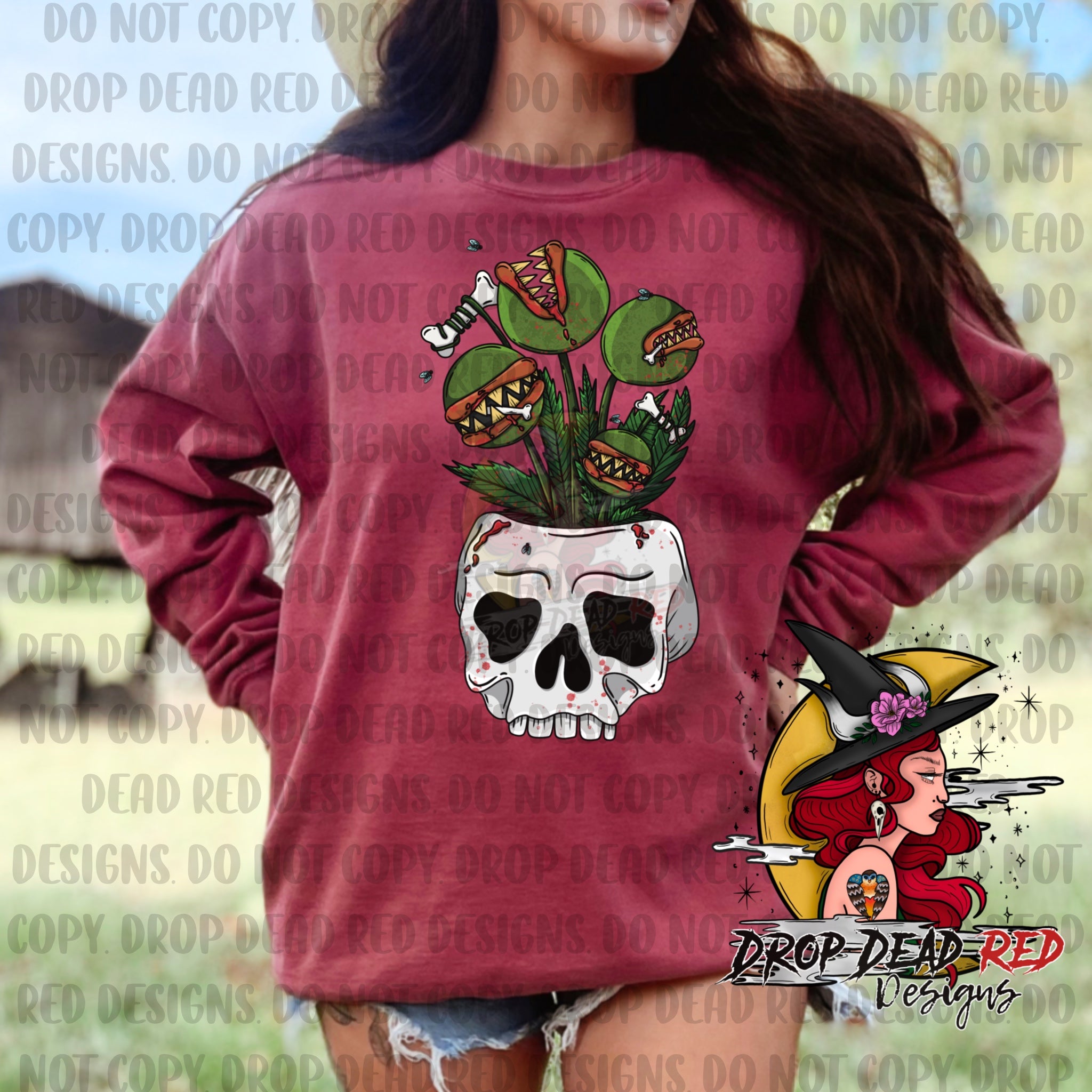 I Choose Violence Plant - Digital File – Drop Dead Red Designs
