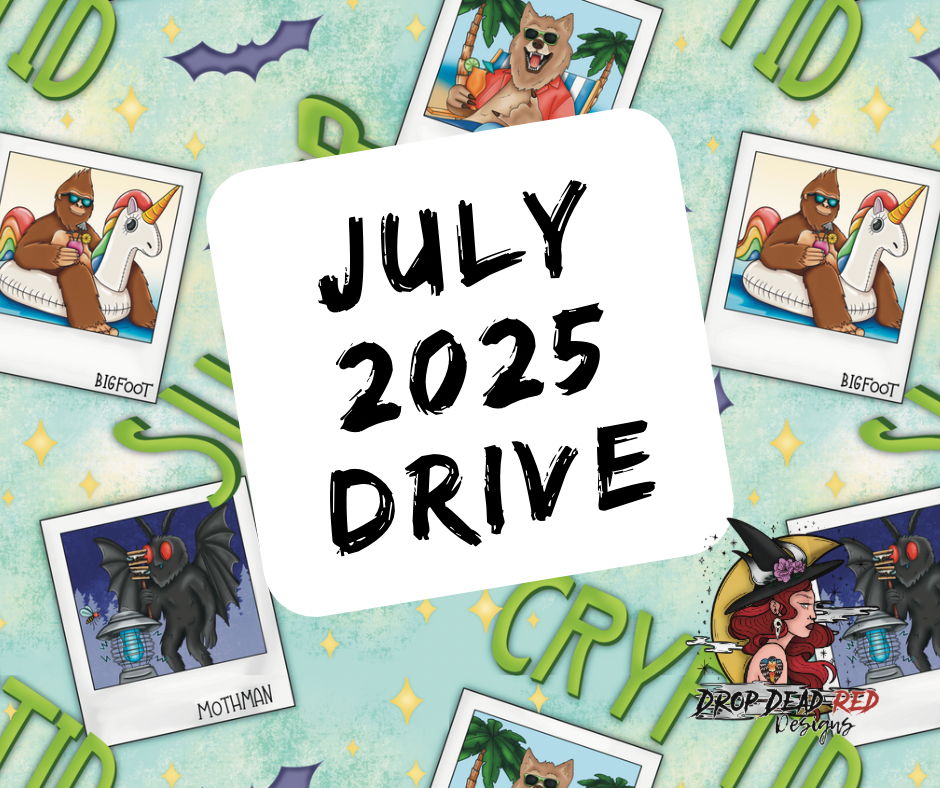 July 2025 Drive Digital Files – Drop Dead Red Designs