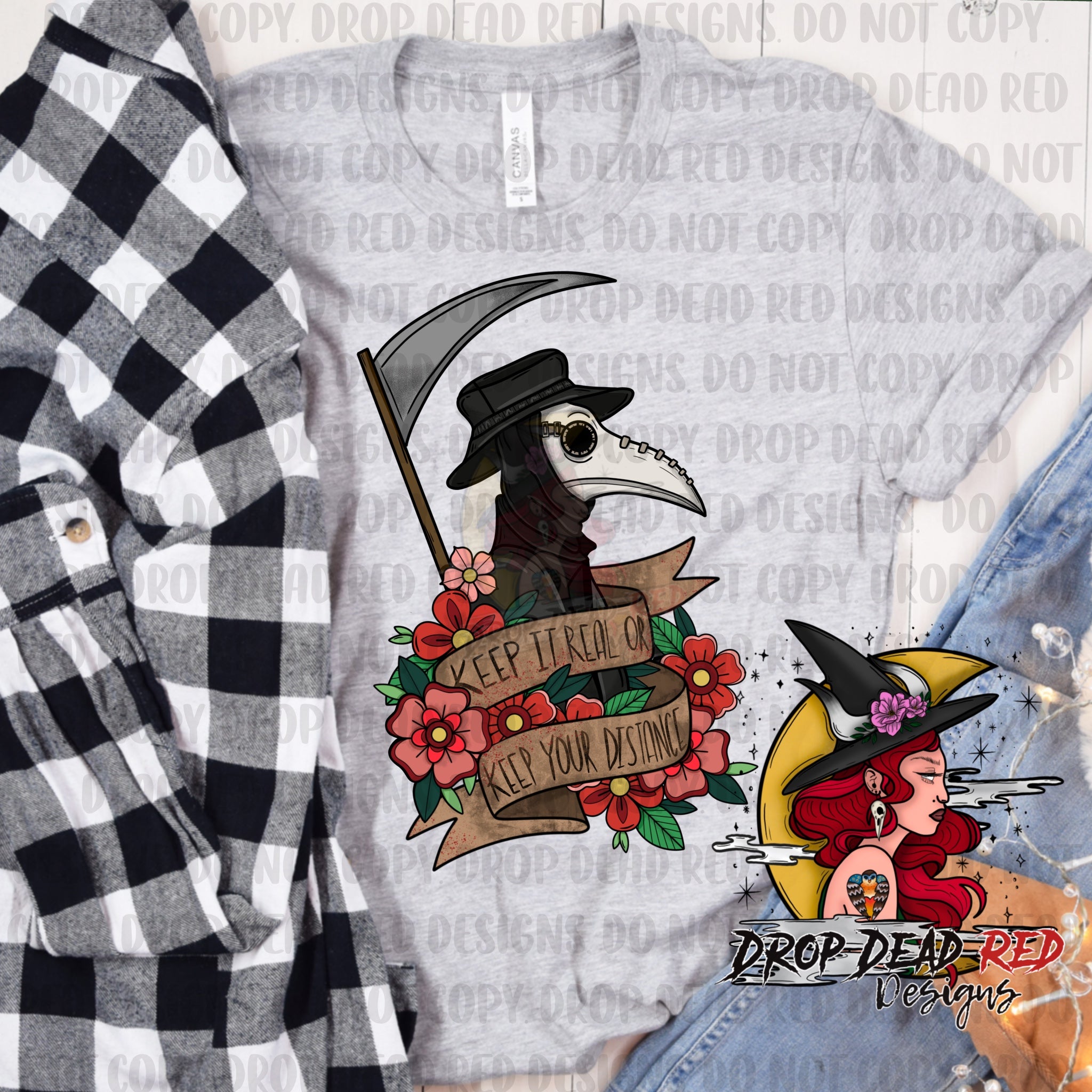 Be Real Plague Doctor - Digital File – Drop Dead Red Designs