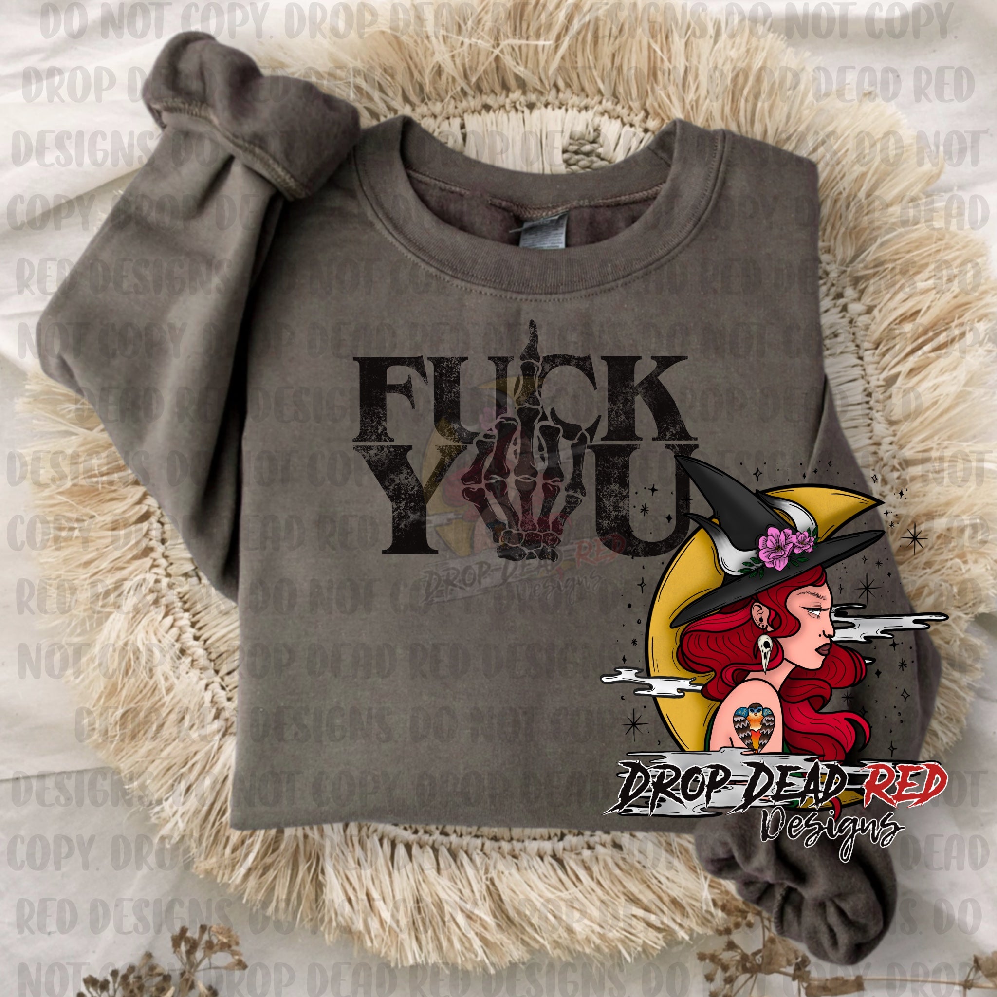 F You - Digital File – Drop Dead Red Designs